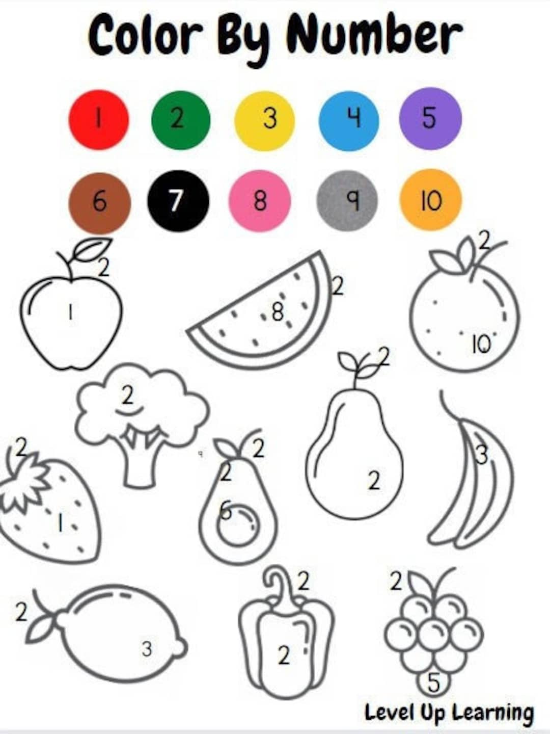 COLOR ACTIVITIES (downloadable PDF) - Etsy