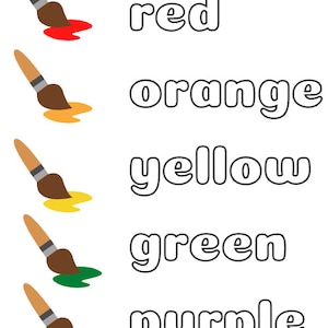 COLOR ACTIVITIES (downloadable PDF) - Etsy