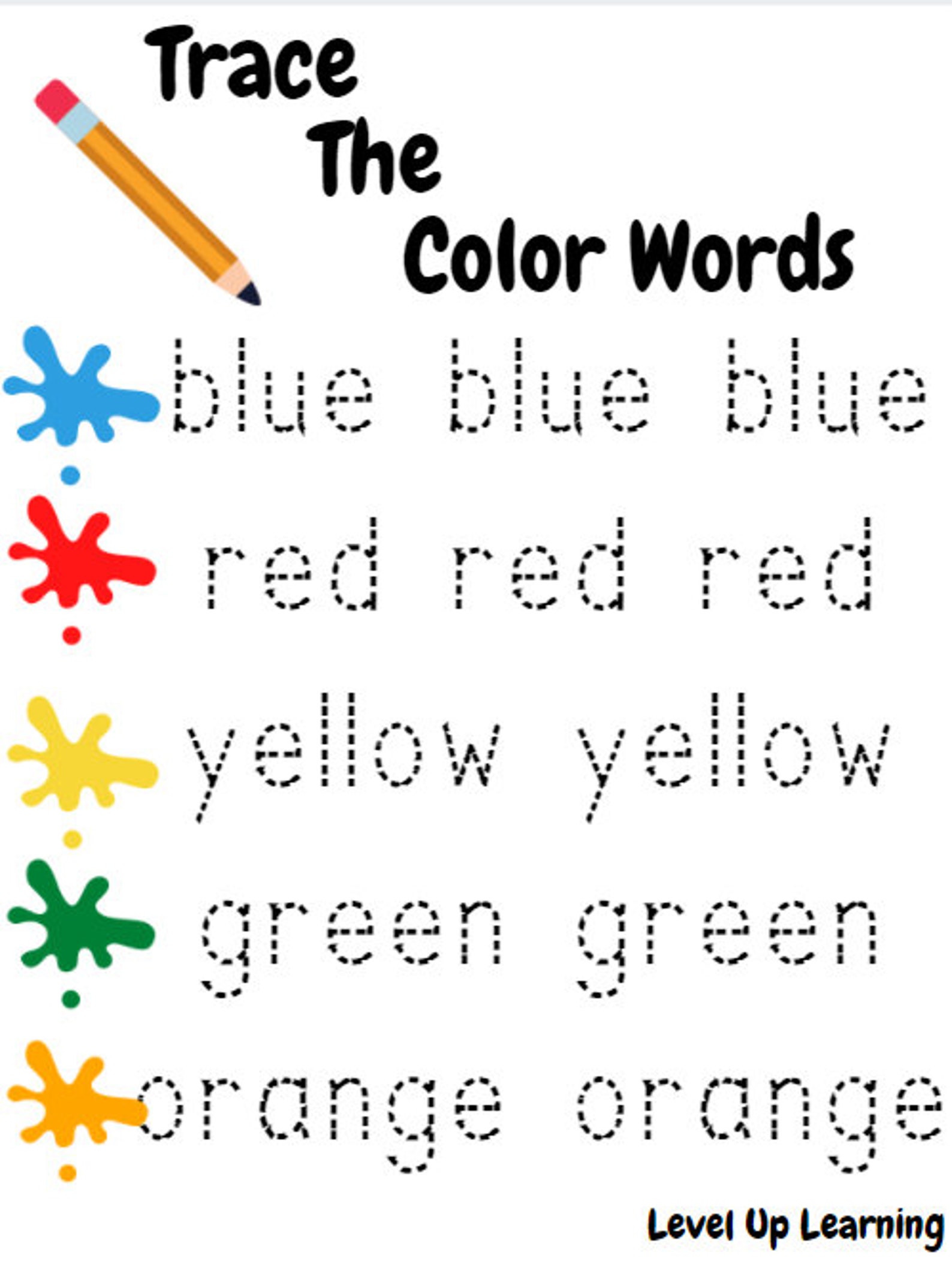 COLOR ACTIVITIES (downloadable PDF) - Etsy