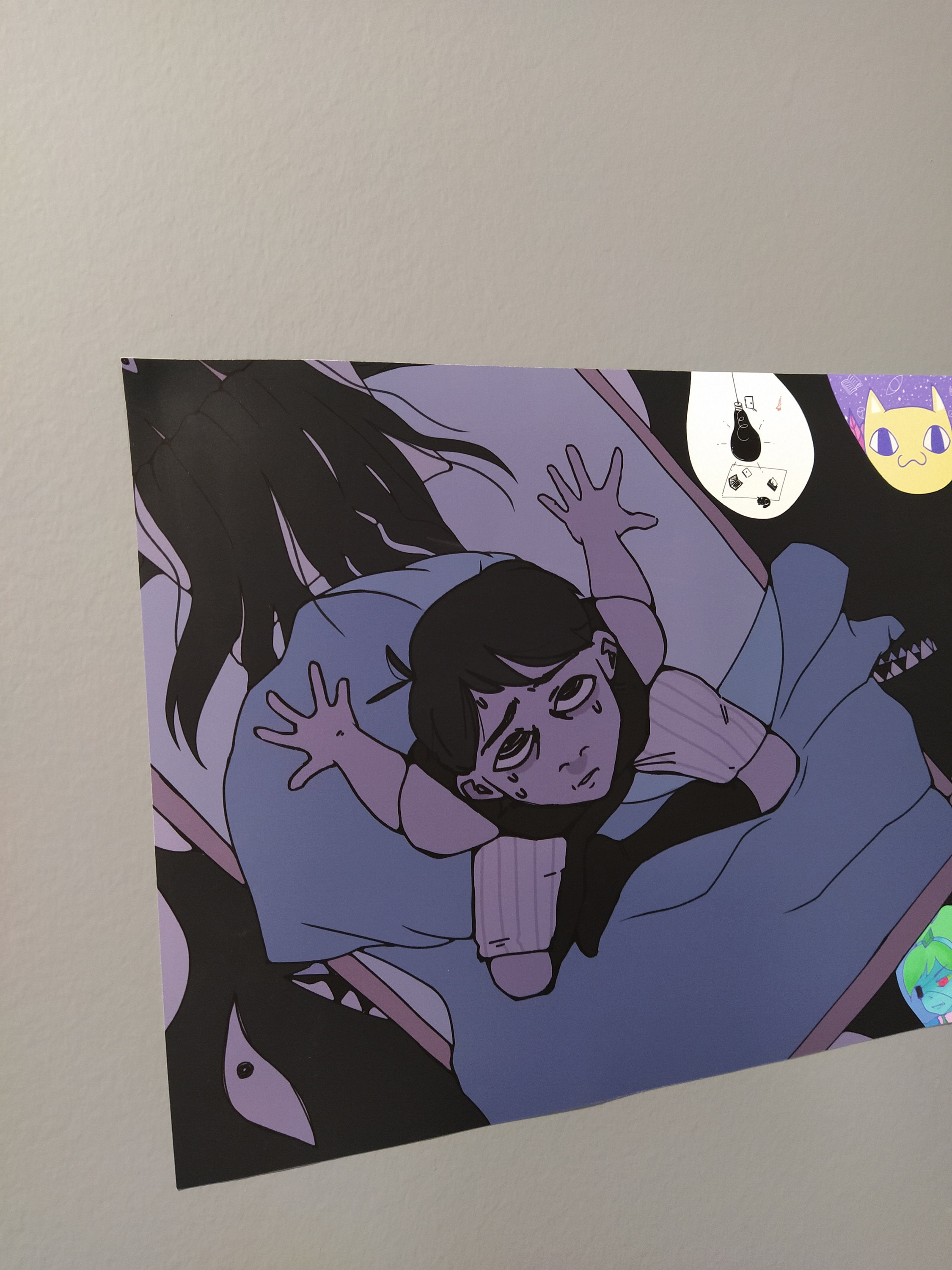 OMORI Bedroom & Headspace Poster | Art Print - Etsy