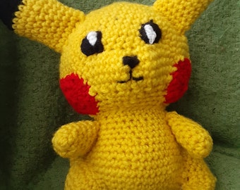 Pikachu Stuffie - Etsy