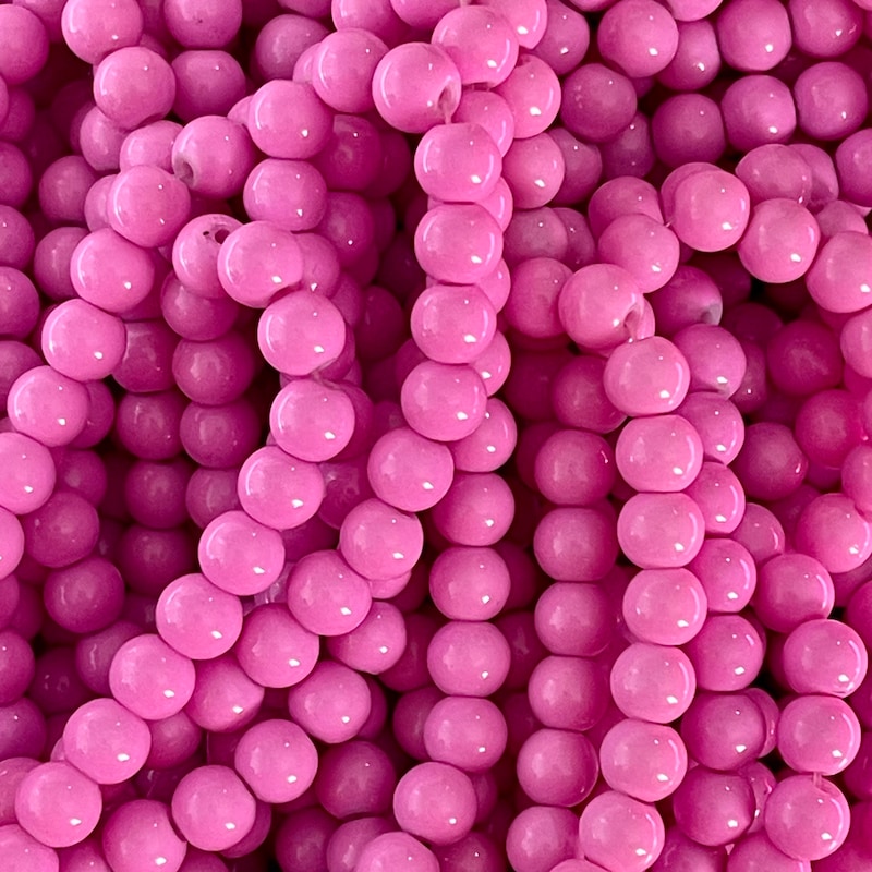 Pink Beads - Etsy