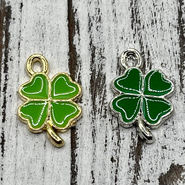 Shamrock Charm - Etsy