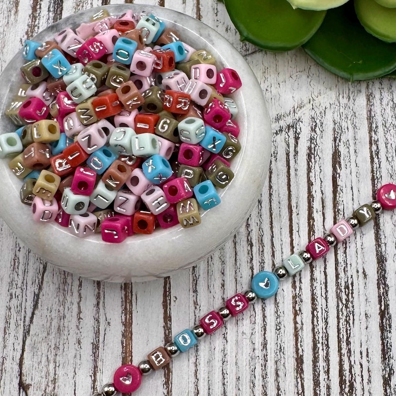 Silver Kandi Beads - Etsy