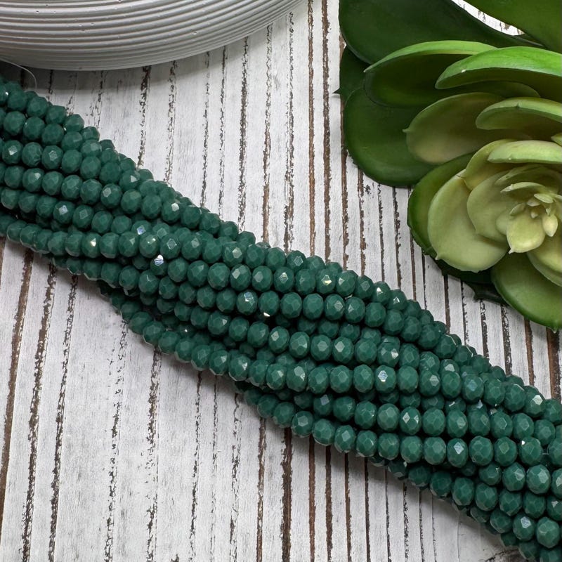 Dark Green Crystal - Etsy