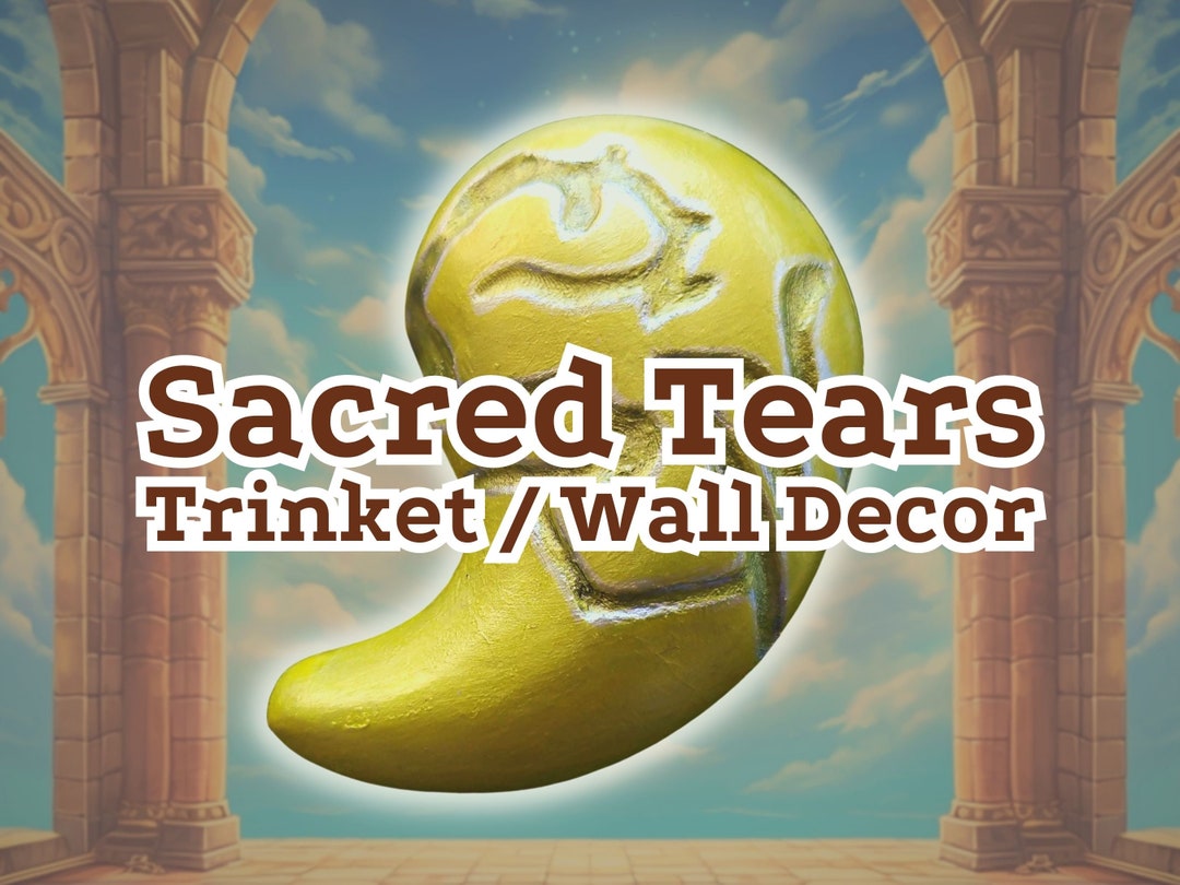 SACRED TEARS From Tears of the Kingdom Trinket Wall - Etsy