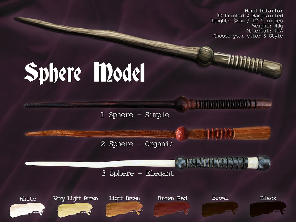 Personal Custom Magic Wand Build Your Own Magic Wizard Wand - Etsy