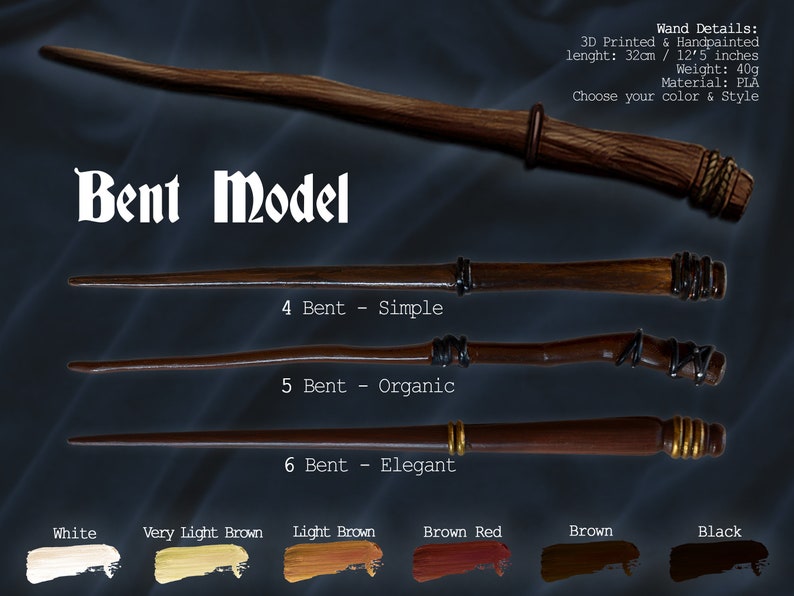 Personal Custom Magic Wand Build Your Own Magic Wizard Wand - Etsy