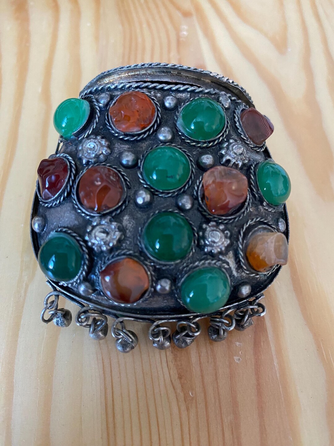 Vintage Afghan Afghani Kuchi Pendant Prayer Pouch Box - Etsy