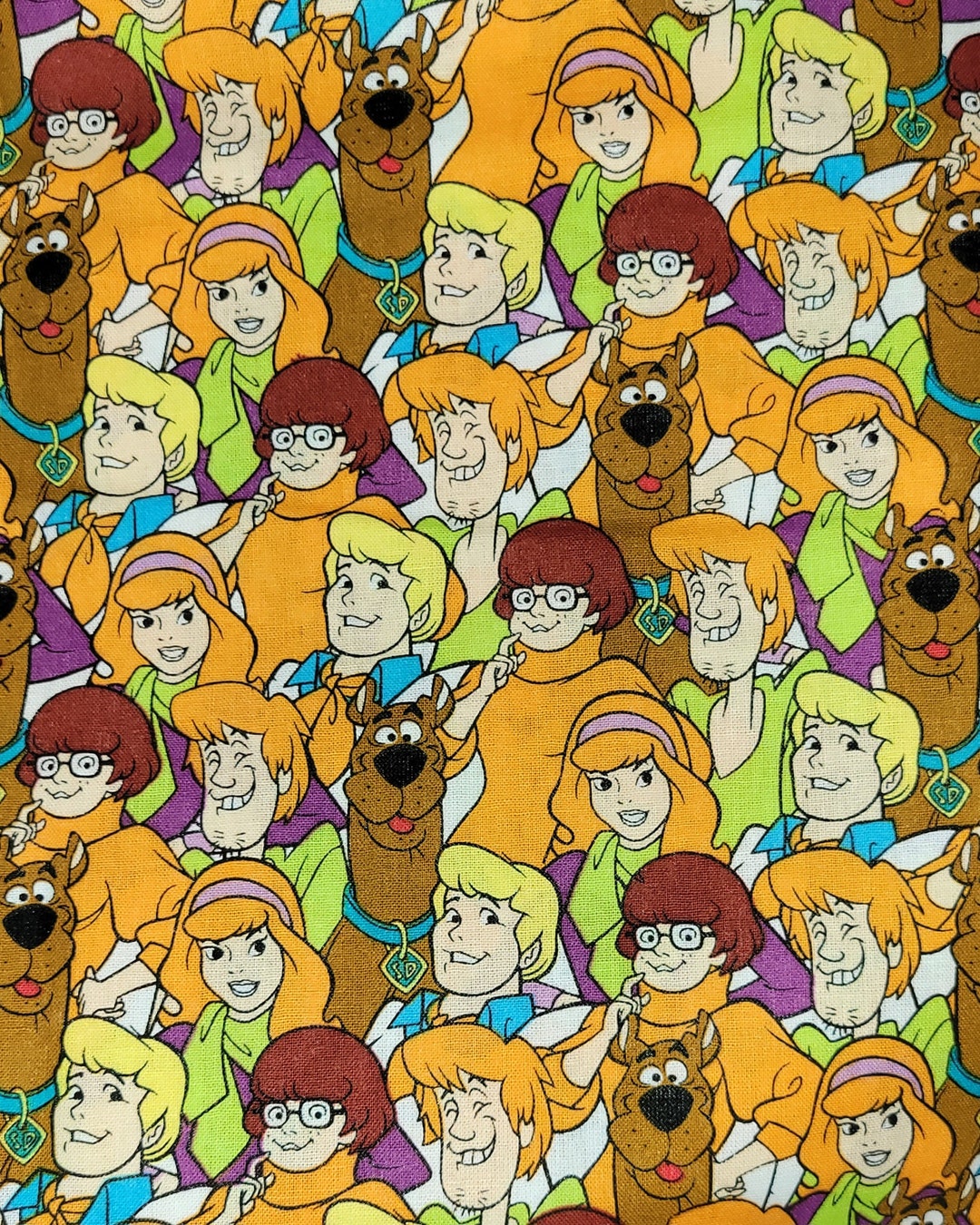 Scooby-doo Gang Dog Bandana Personalized Cat Bandana Over the Collar 80 ...