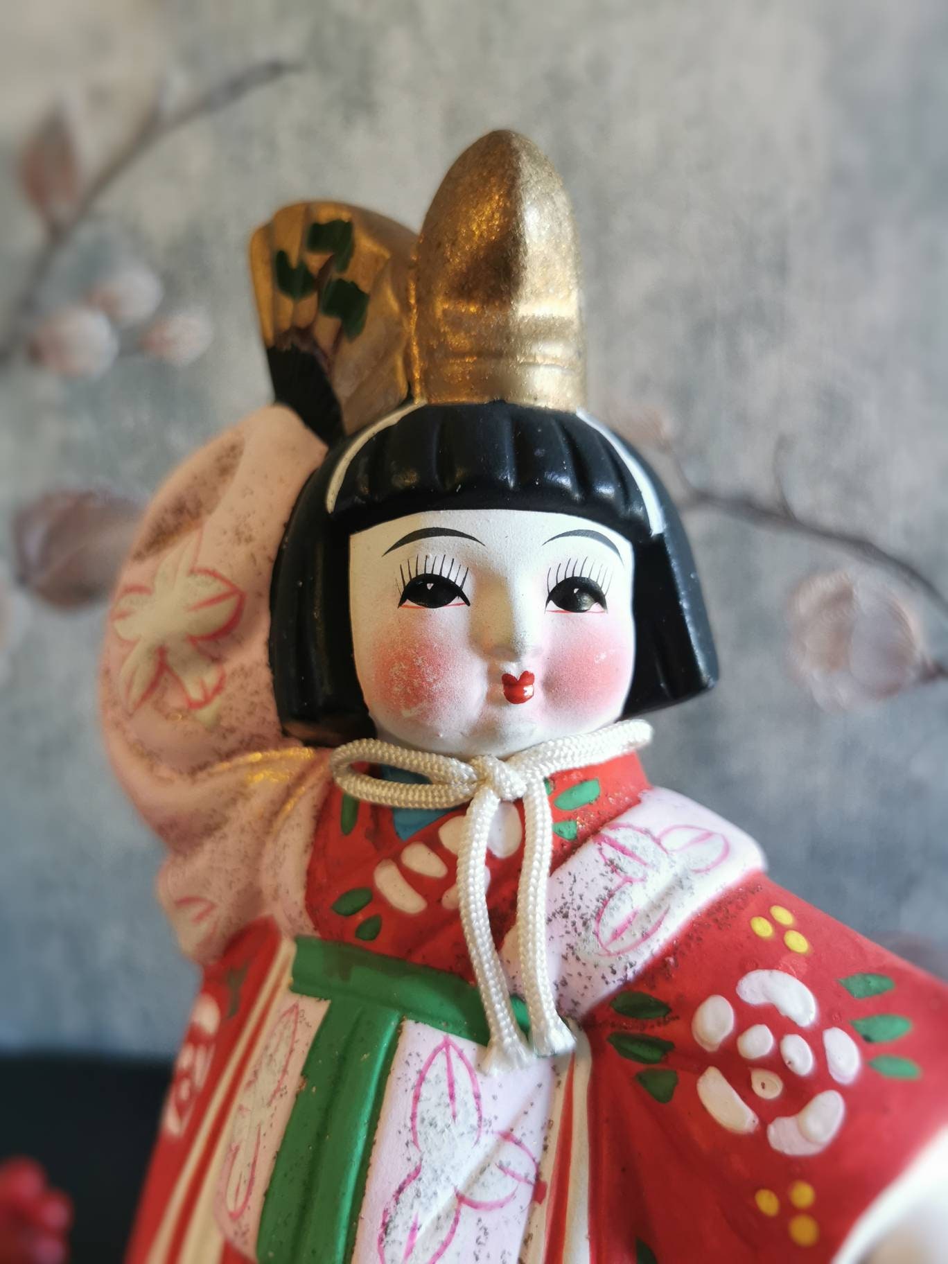 Japanese Dancer Figurine Tokoname Ware Doll From Aichi / - Etsy