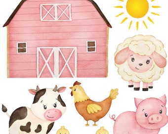 Farm Color Cards - Etsy