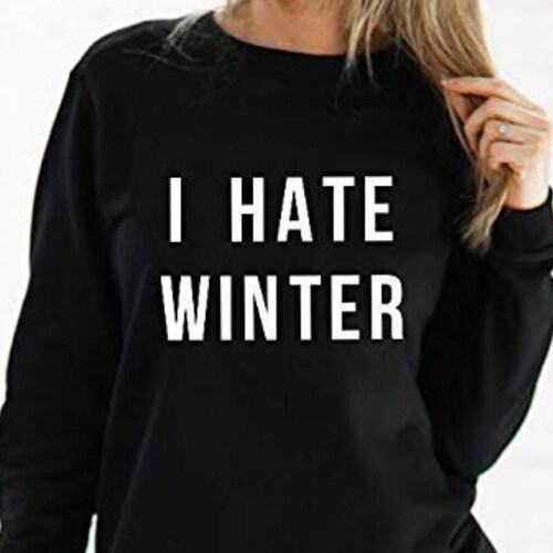 I Wasn't Made for WINTER Hoodie Sweatshirt Sparkly - Etsy