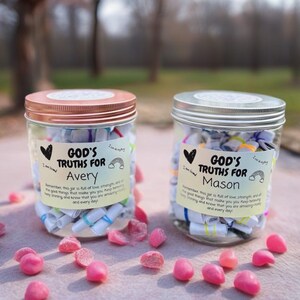 Positive Affirmation Jar | Self Love & Confidence Building | 100 ...