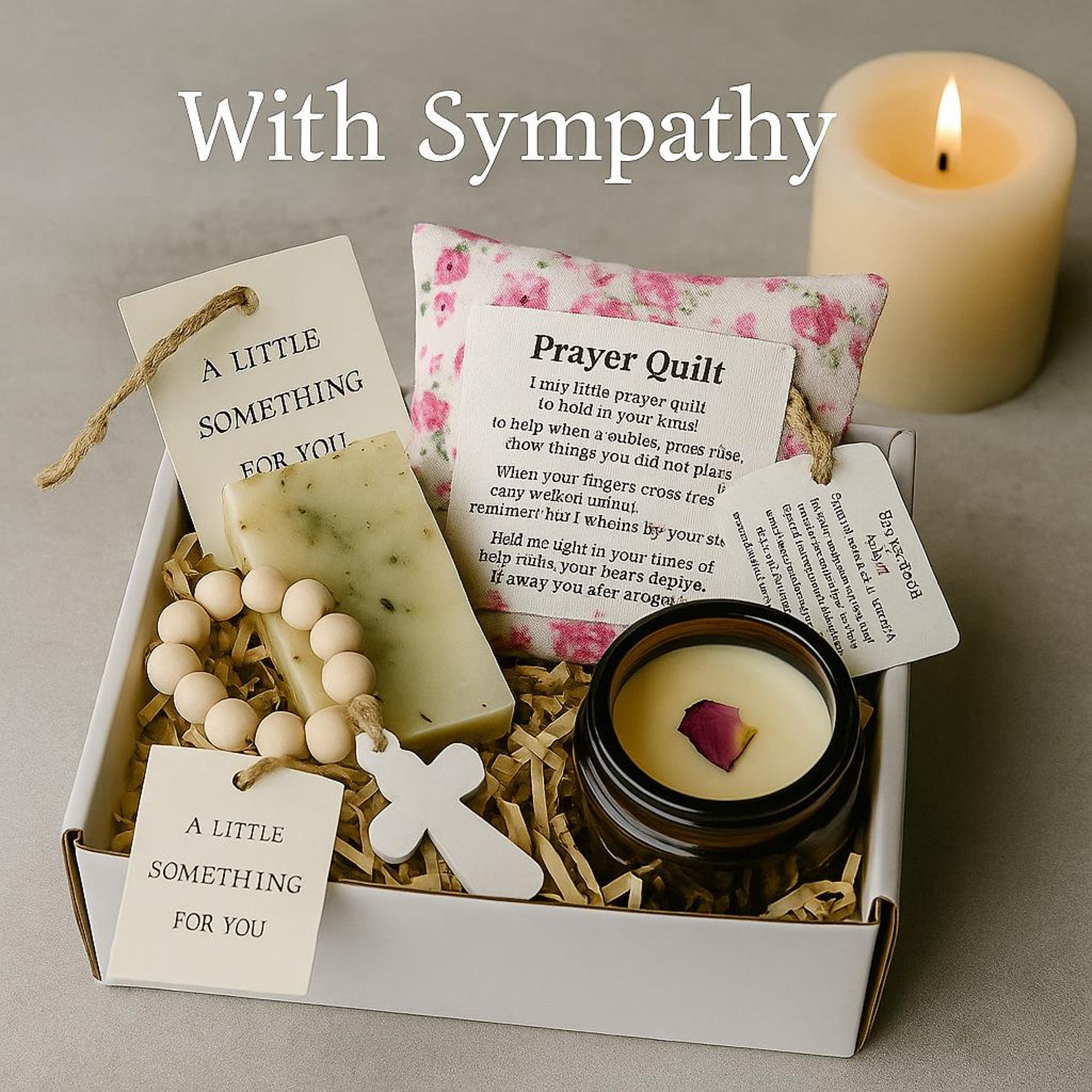 Christian Prayer Gift Box Comfort Package Faith Based Sympathy Gift ...