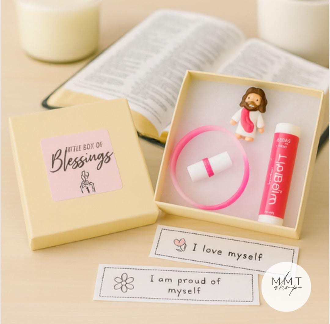 Little Box of Blessings Gift for Kids – Christian Stocking Stuffer ...