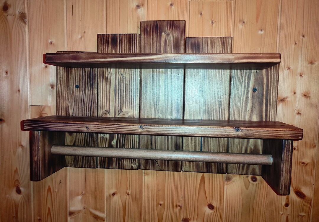 The Wooden Shelf. Handmade Shelf. Wall Shelf. - Etsy