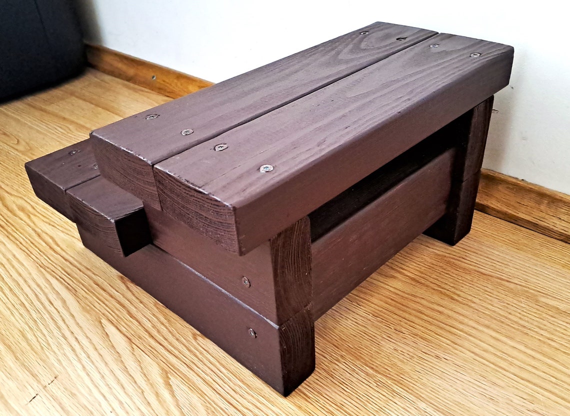 Wooden Step Stool, Kitchen Kids Step Stool, Wooden Kids Step Stool ...