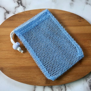 Mesh Soap Saver, Exfoliating Bag, Soap Bag, Scrub Pouch, Gentle Scrub ...