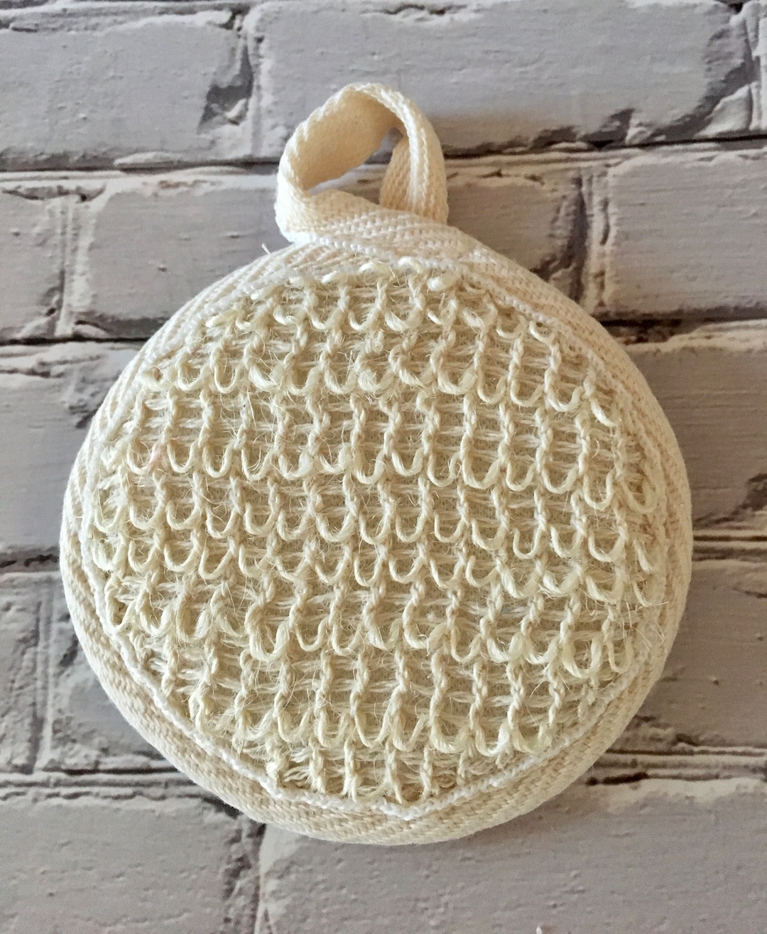 Natural Ramie Facial Scrub Pad, Exfoliating Facial Pad, Gentle Scrub ...