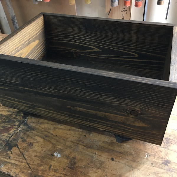 12 X 12 Wood Box - Etsy