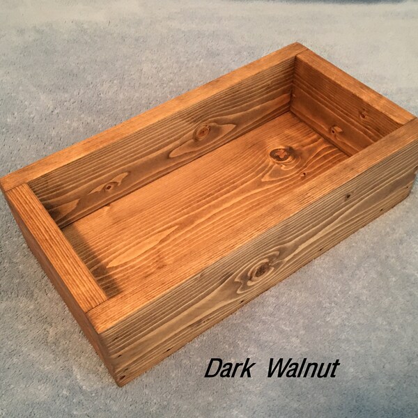 Wooden Centerpiece Box - Etsy