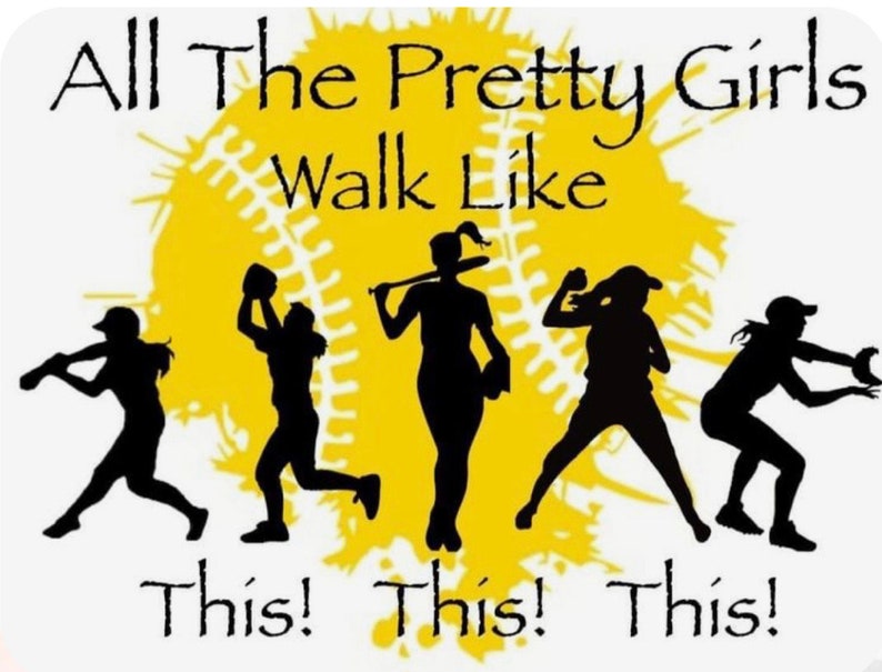 Graphic Tee “all the Pretty Girls Walk Like This” - Etsy