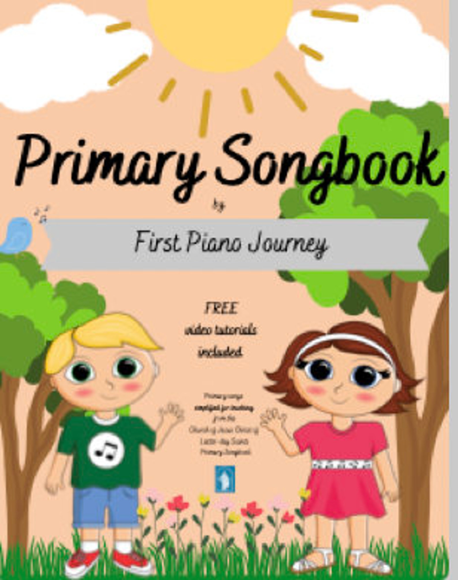 LDS Primary Songbook for Kids 1 Digital Download Beginner Sheet Music ...