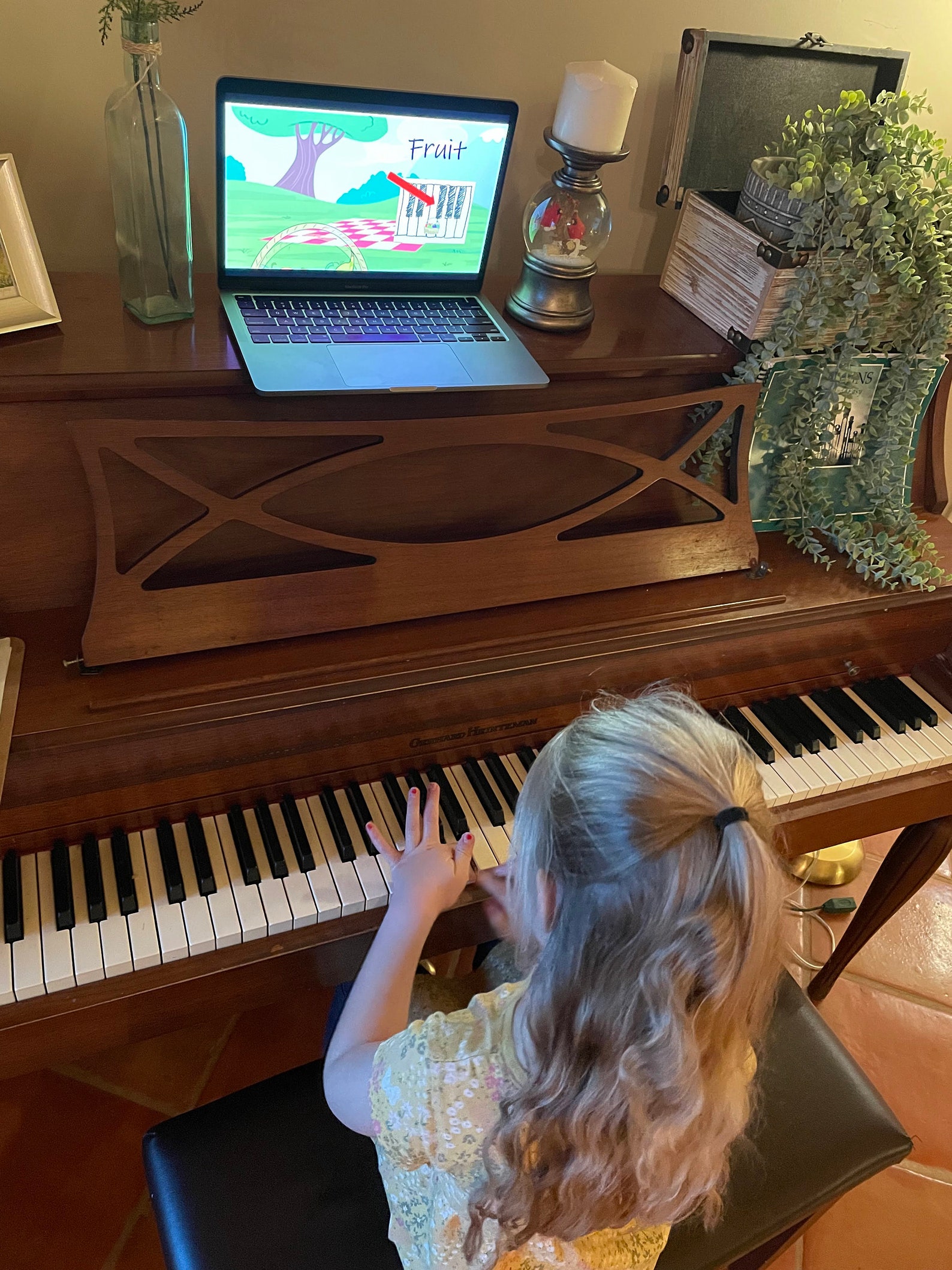 Activity Book Learning CDE on Piano | Kids Learning Activity | 1 ...
