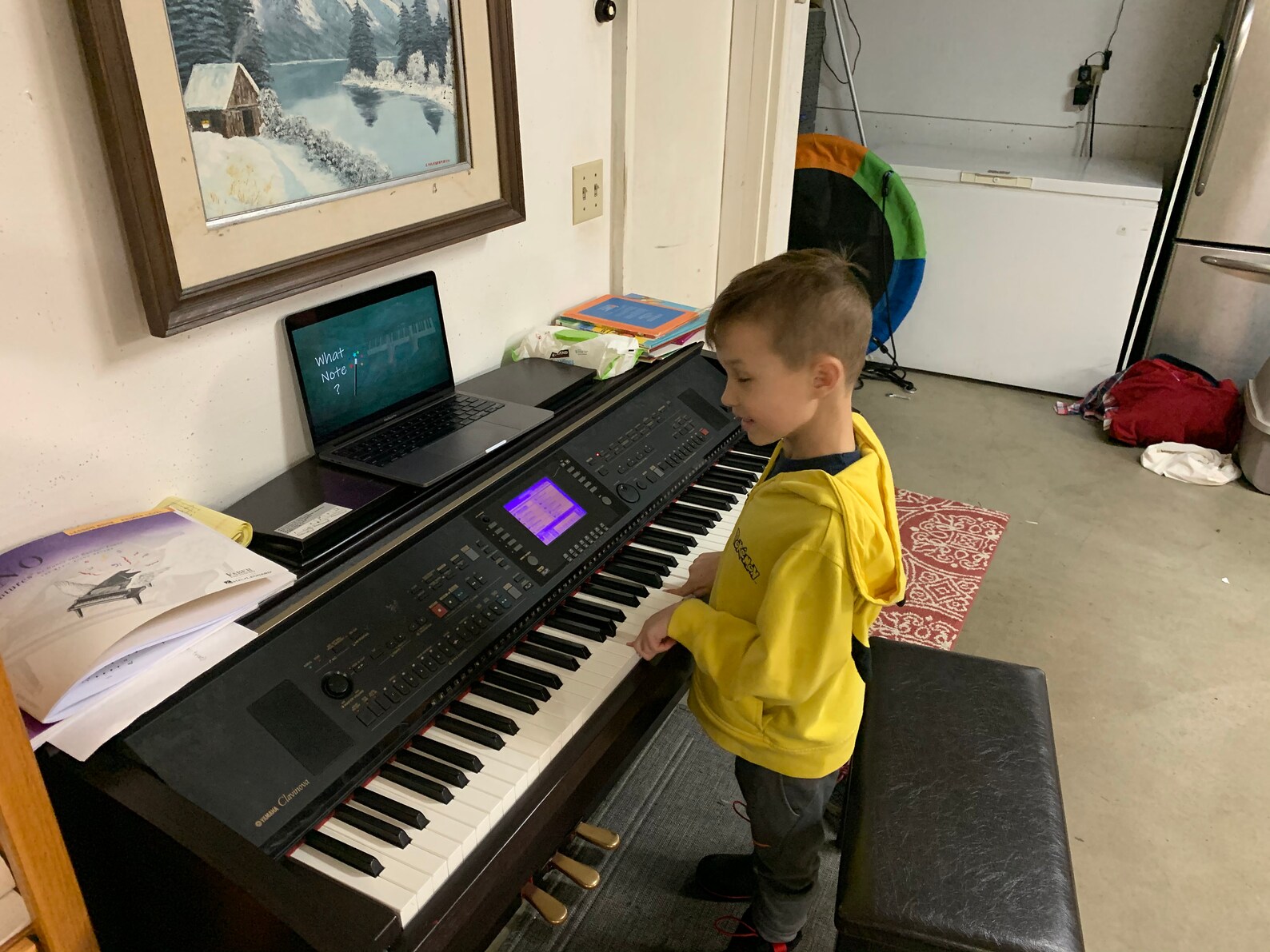 Activity Book Learning CDE on Piano | Kids Learning Activity | 1 ...
