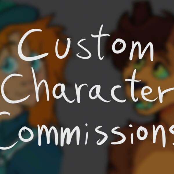Character Commission - Etsy