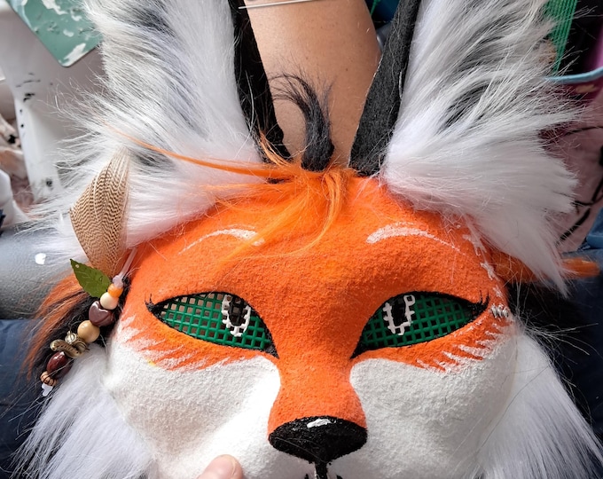 Calico Cat Mask - Etsy