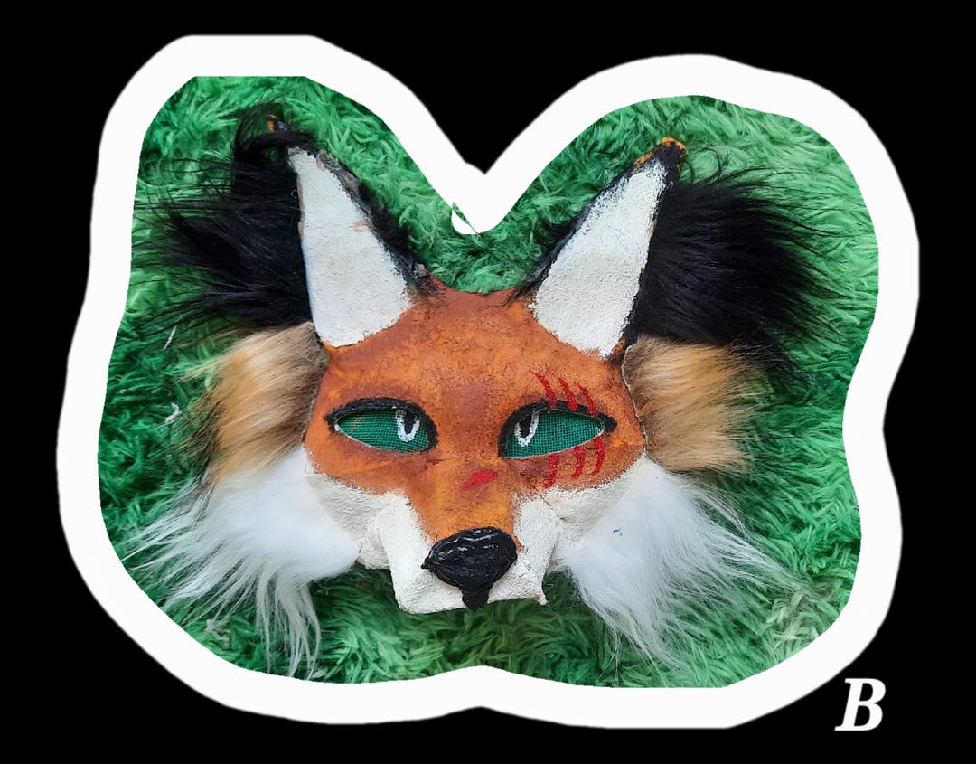 LOOK What I Can Make 4 YOU. Therian Mask Fox, Wolf, Coyote, Cat, Bear ...