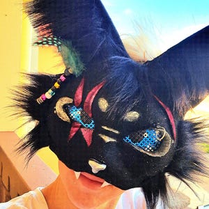 Custom Therian Masks Fox, Wolf, Cat, Animal Masks for Therians ...