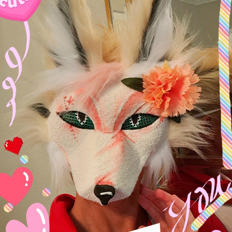 Therian Mask Coyote - Etsy