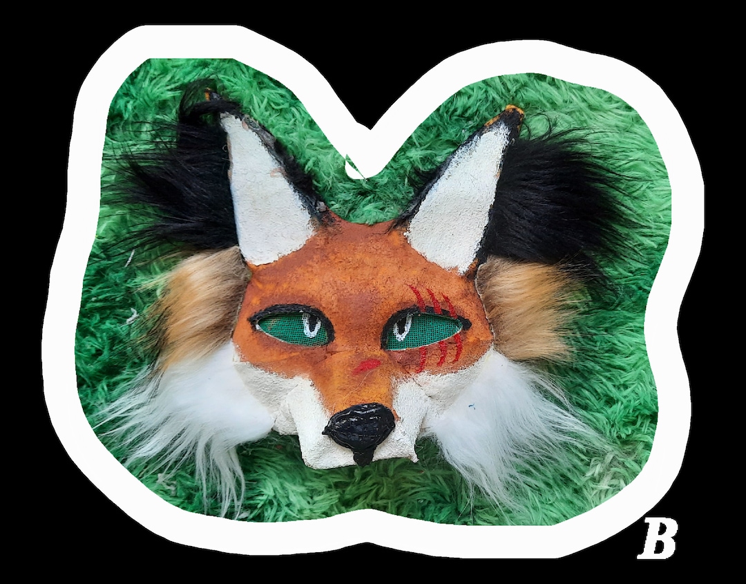 Custom Therian Masks Fox, Wolf, Cat, Animal Masks for Therians ...