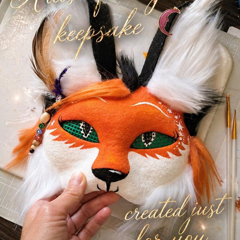 Furred Therian Masks - Etsy