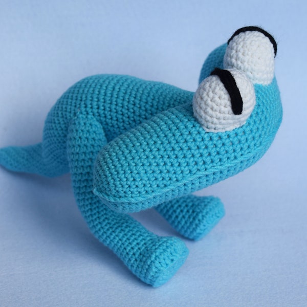 Rainbow Friends Cyan Toy - Etsy