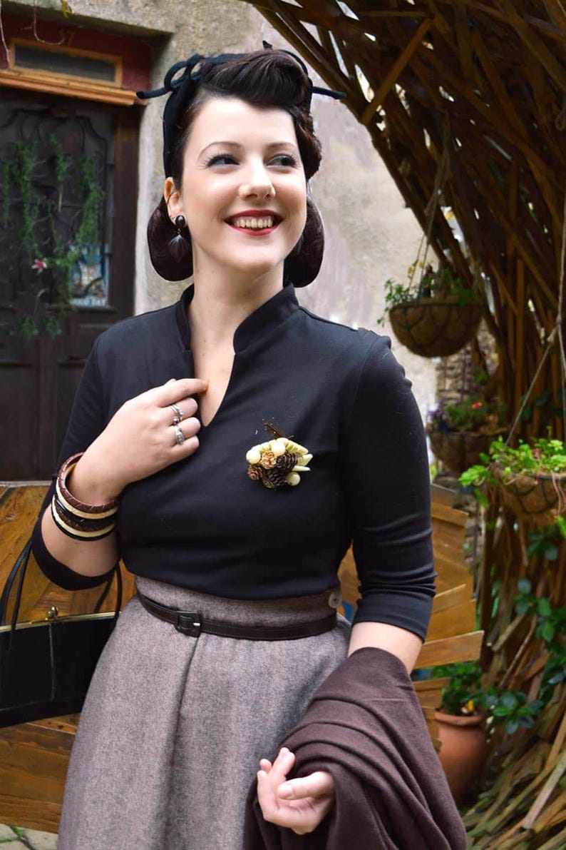 Maggie Top in Black - Etsy