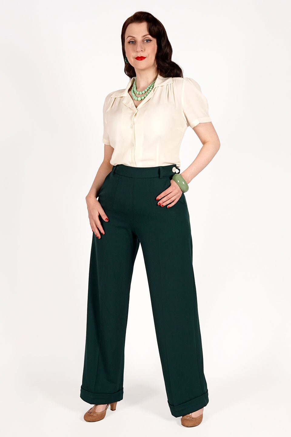 Gene Blouse in Rose - Etsy