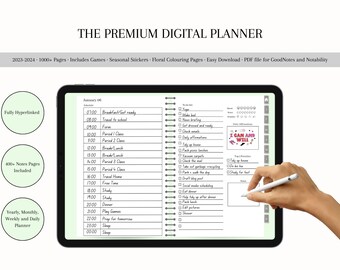 Premium 2023 Digital Planner iPad Planner Goodnotes - Etsy