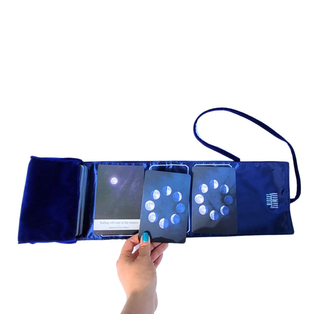 Witchy Cauldron Oracle Cards Wrap, Bag, Pouch, Satin Oracle Storage and ...