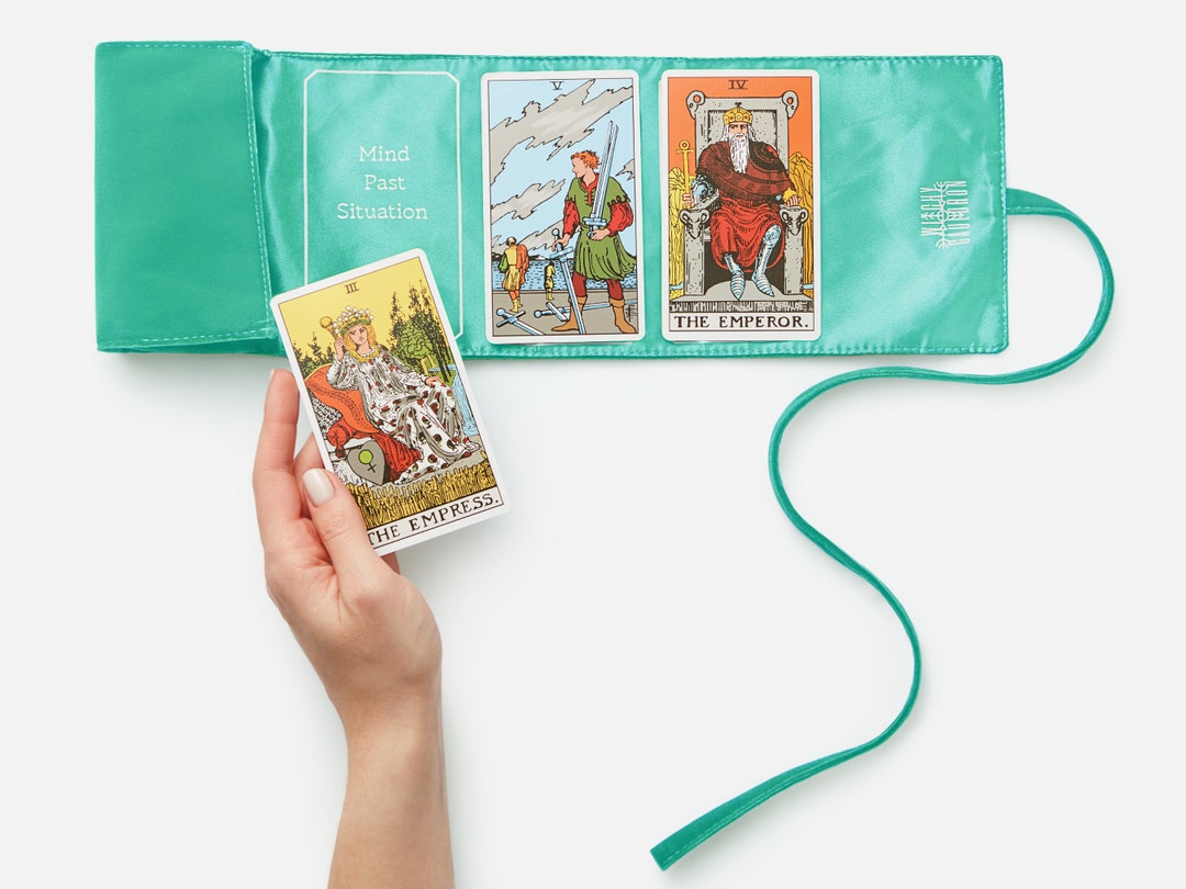 Tarot Wrap, Satin Tarot Storage and Cloth, Tarot Deck Storage Holder ...