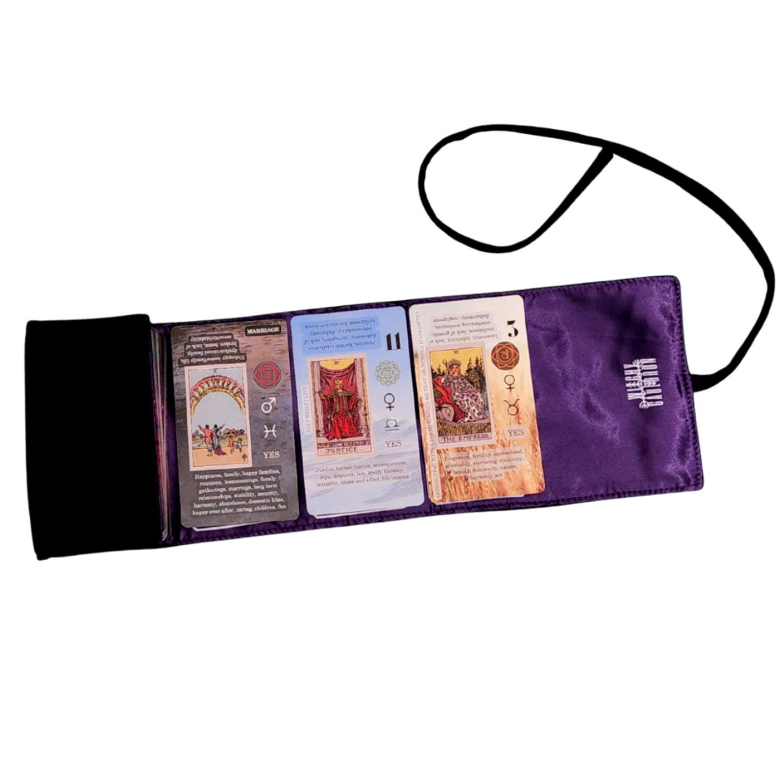 Tarot Wrap Satin Tarot Storage and Cloth Tarot Deck Storage - Etsy