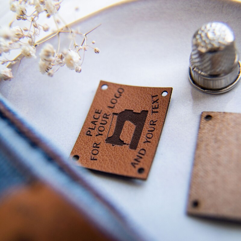 Leather Label - Etsy