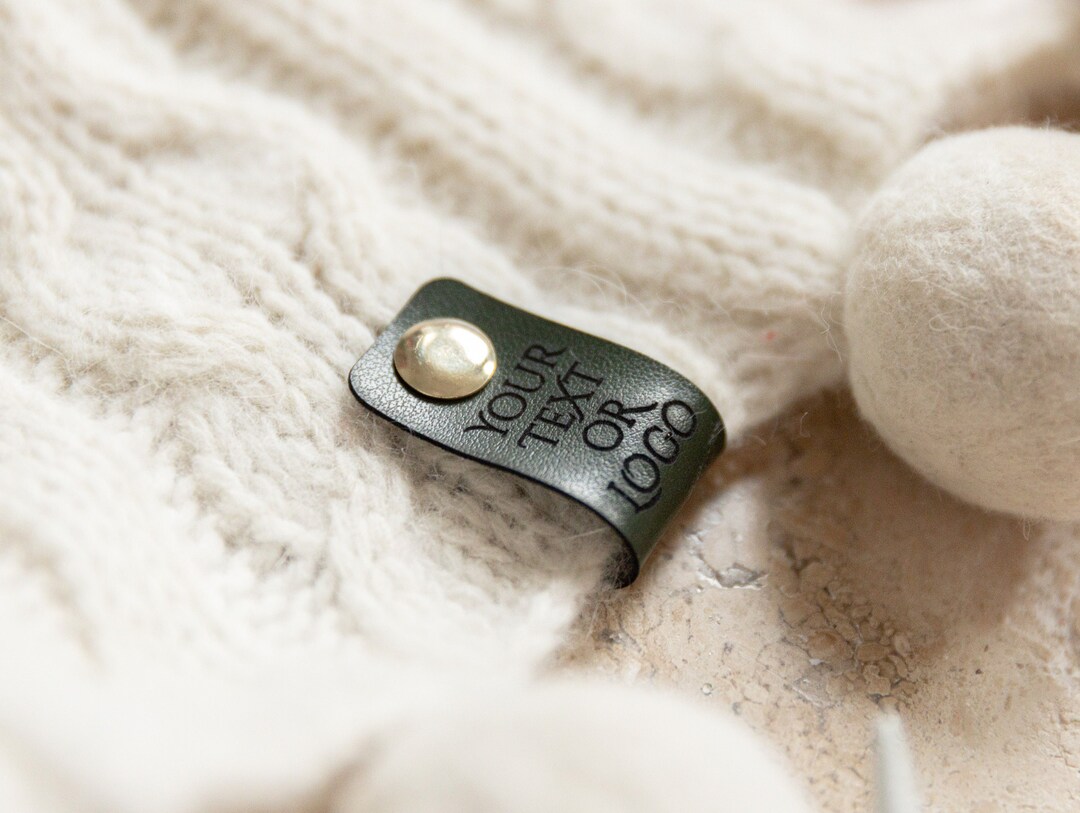 Personalize Folded Labels With Engraving Custom Rivet Tag - Etsy