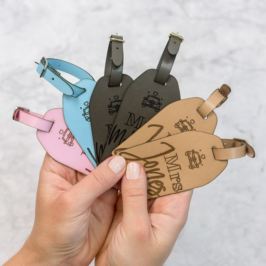 Additional Engraving on Luggage Tags, Both Side Engraving, Custom ...