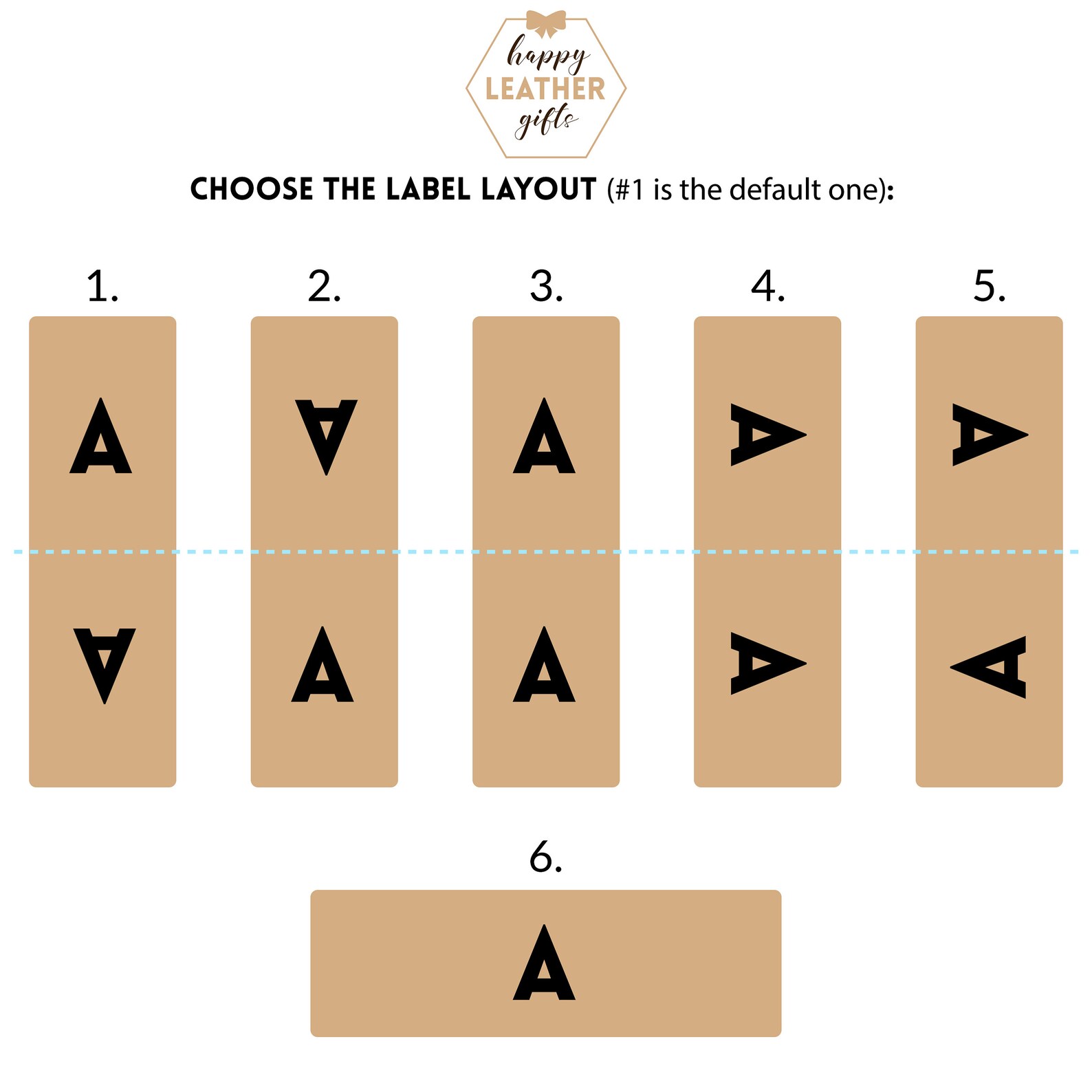 Personalize Folded Labels With Engraving Custom Rivet Tag - Etsy