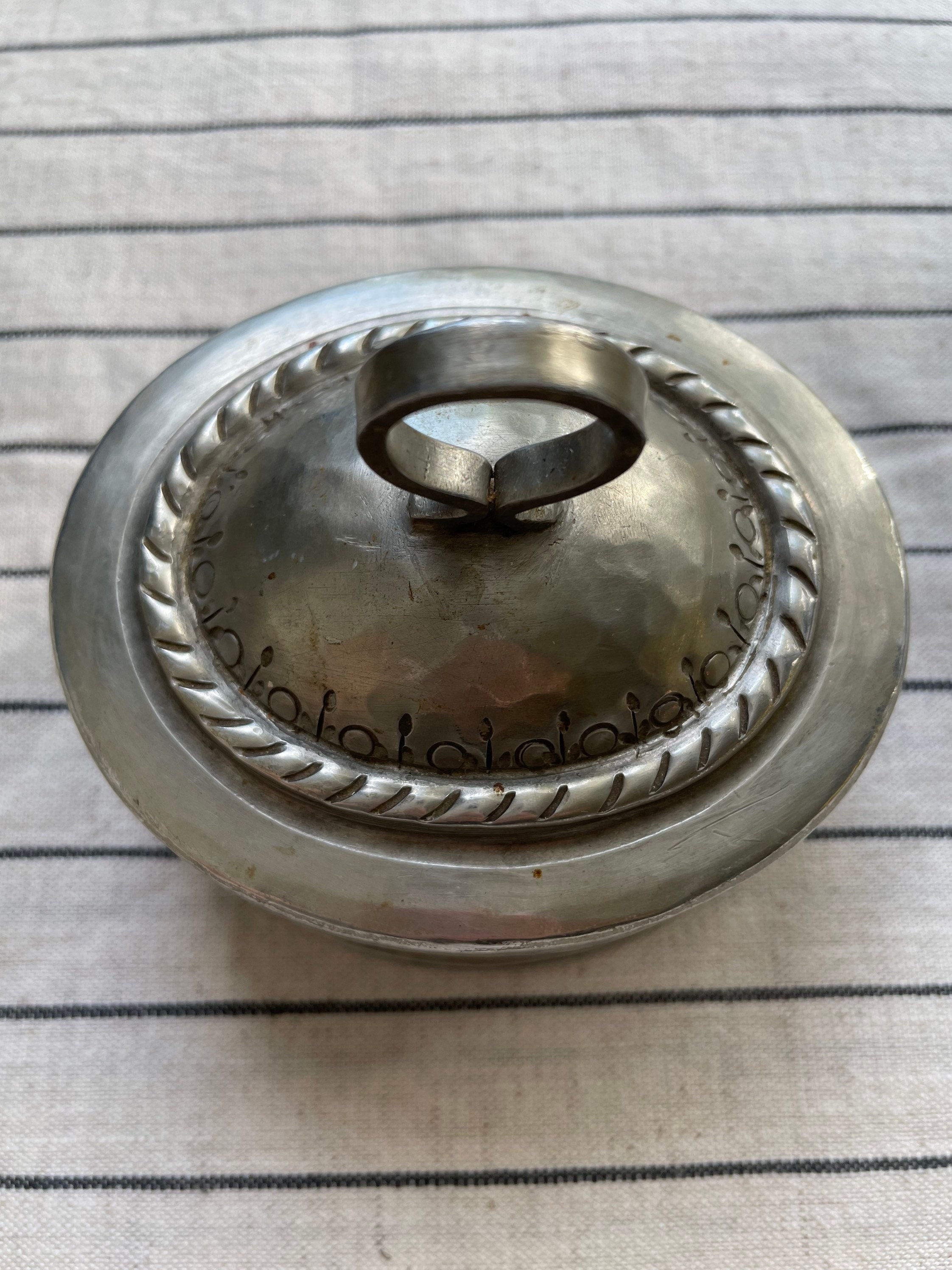 Vintage Metal Box With Lid / Handmade / Scandinavian Metal | Etsy