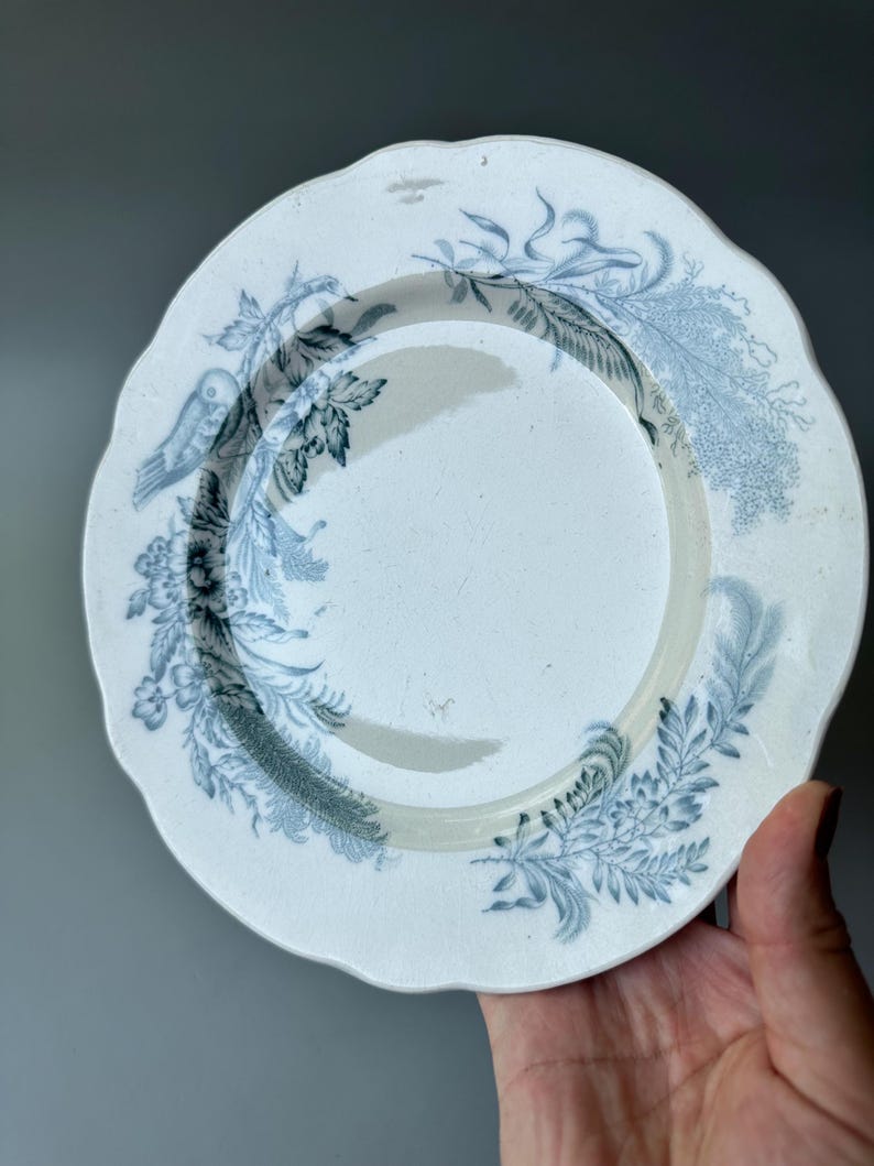 Antique 1920s Swedish Rörstrand Porcelain Plate / BELLA Pattern 1884 ...